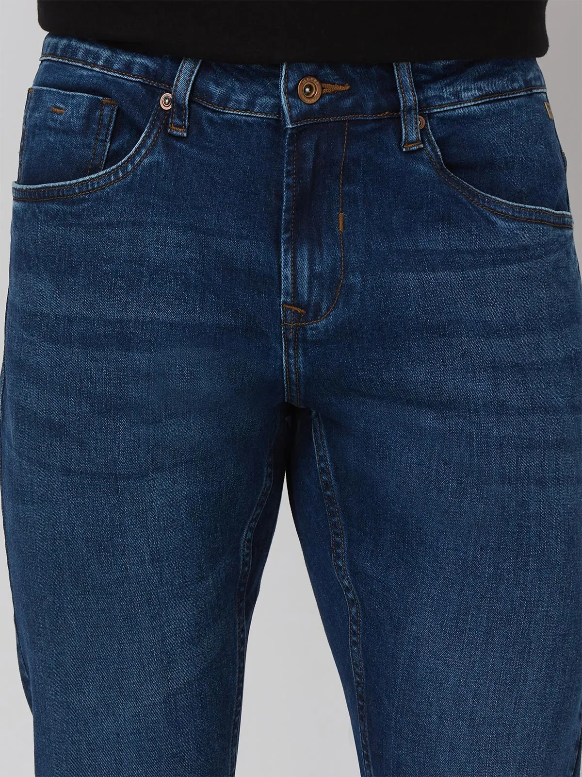 MUFTI stunning blue washed slim fit jeans -G3-MJE5248