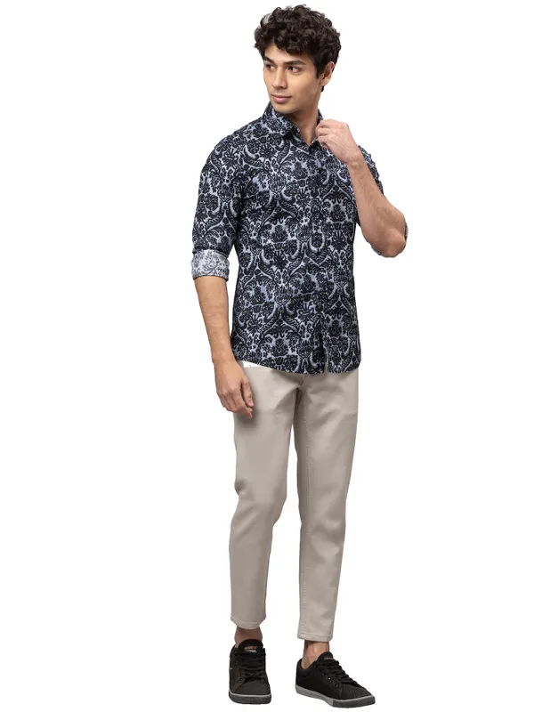 Being Human Men Cropped Fit Denim-Stone