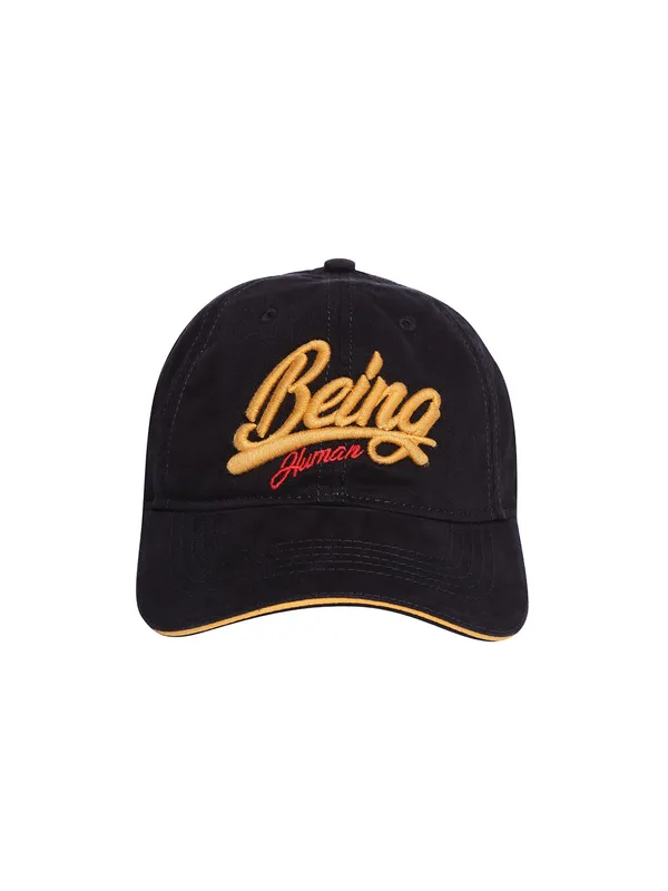 Being Human Men Dark Wash Denim Caps