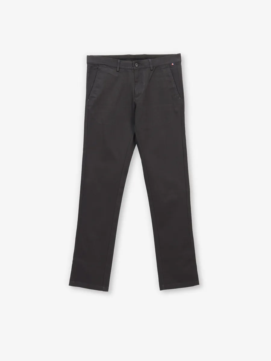 ARROW solid olive trouser in cotton-G3-MCT0934 | United States