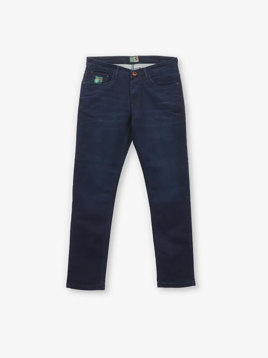 GS78 dark blue jeans in washed style-G3-MJE5508 | United States