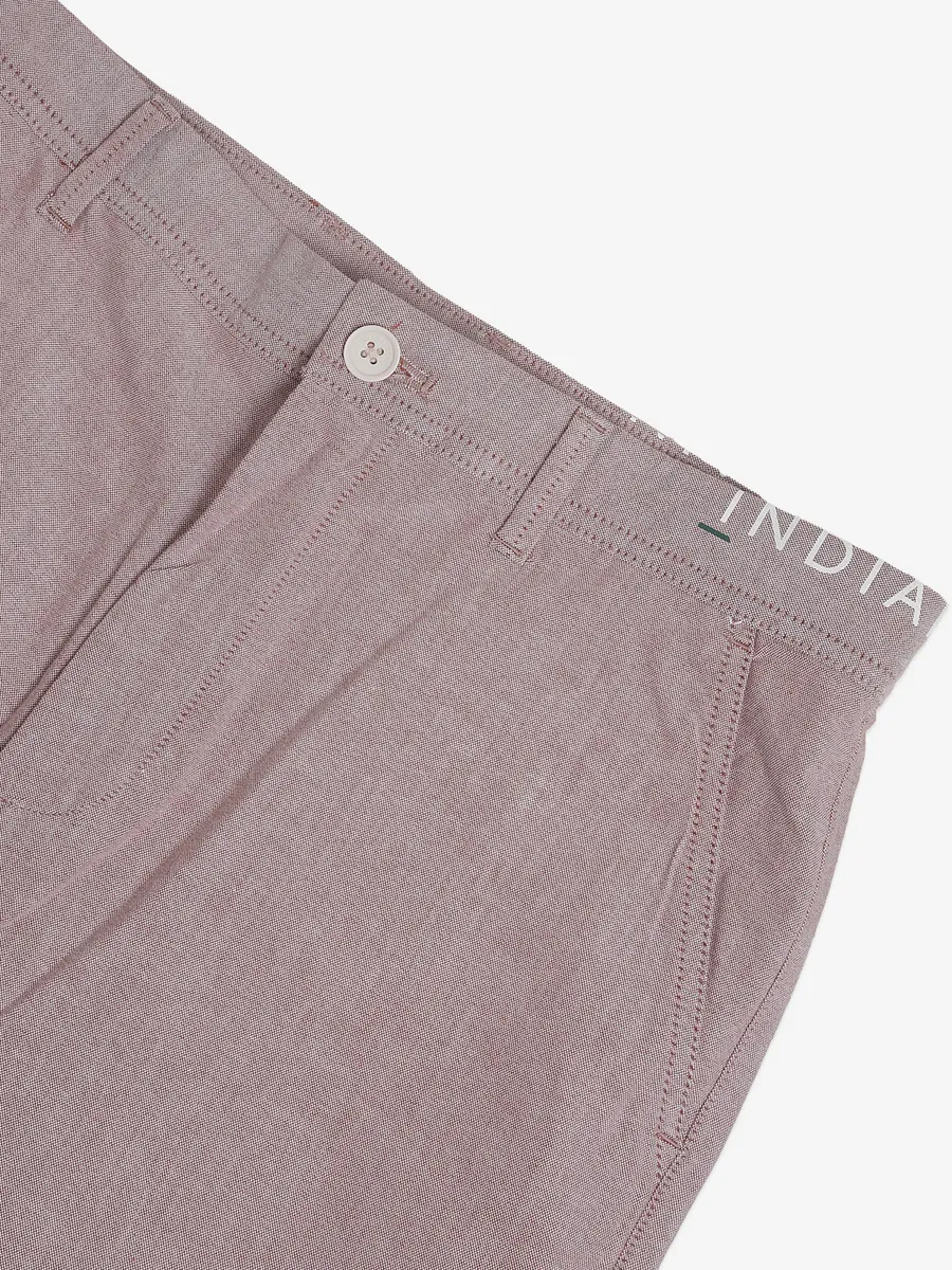 Indian Terrain cotton beige shorts-G3-MSO0662