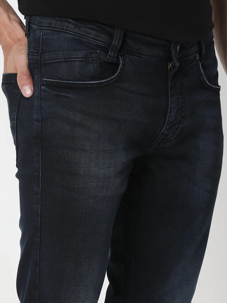 MUFTI black denim washed super slim fit jeans-G3-MJE5118 | United...