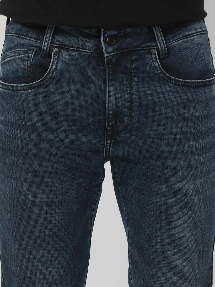 MUFTI blue washed skinny fit denim jeans -G3-MJE5238