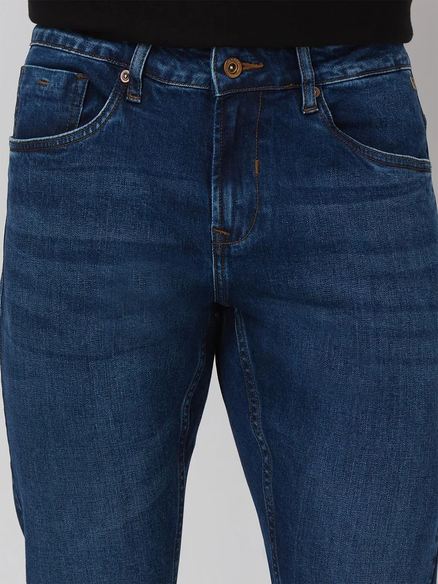 MUFTI stunning blue washed slim fit jeans -G3-MJE5248