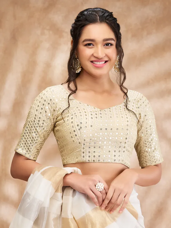 Readymade Blouse - Shop Designer Blouses for Sarees & Lehengas in...