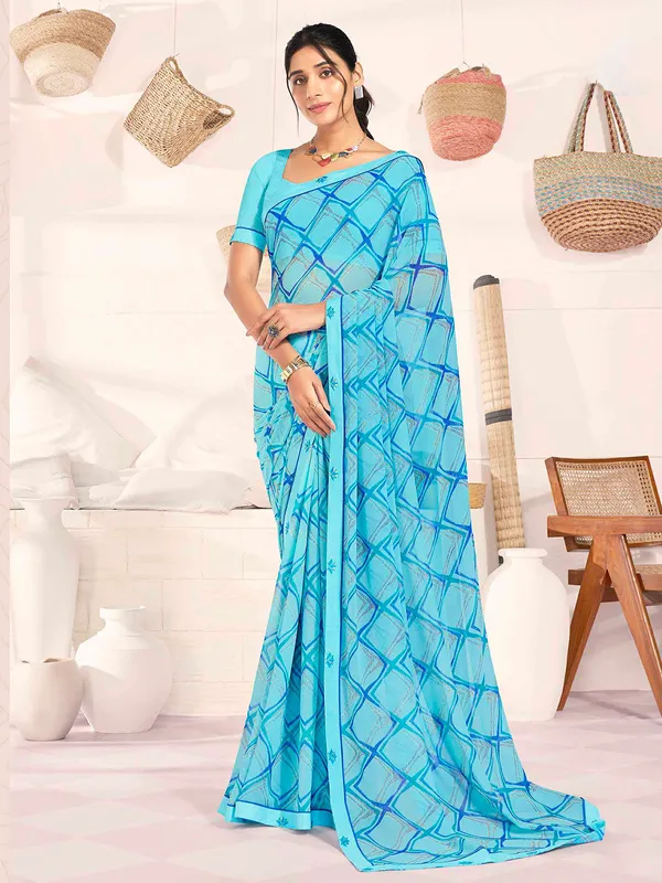 Blue Sarees