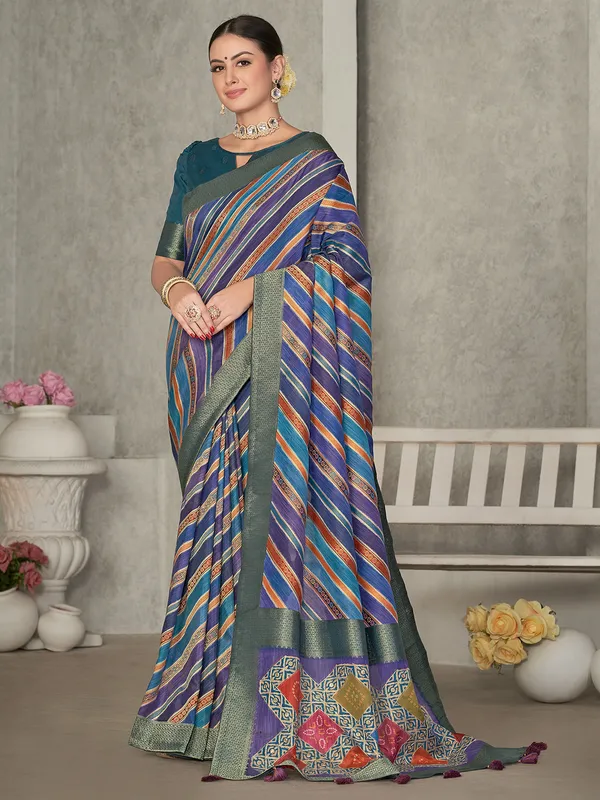 Blue Sarees