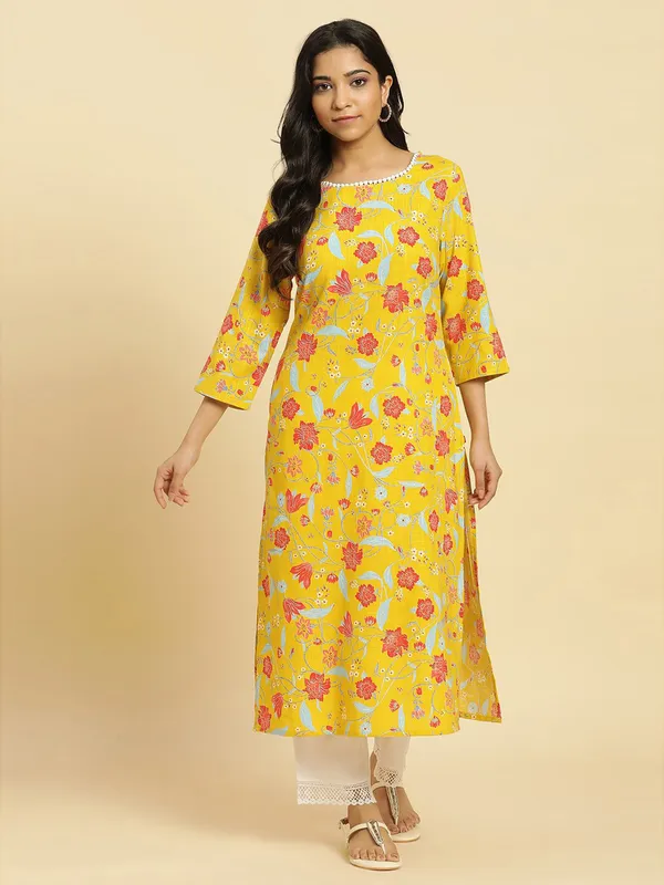 Yellow Kurti