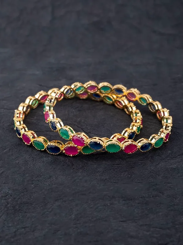 Multi Colour Bangles | Ajnaa Jewels