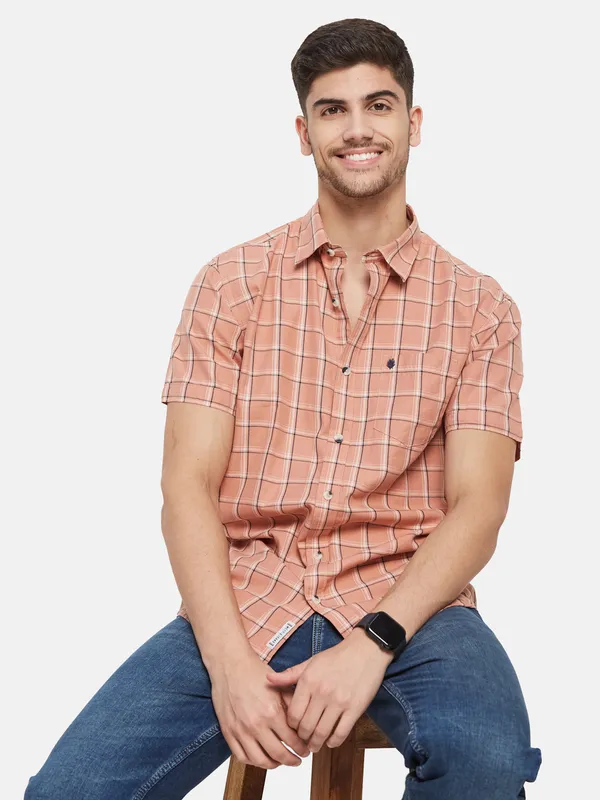 Check Half Sleeve Shirt