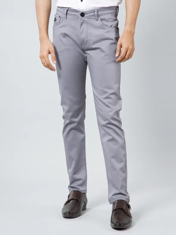 GS78 solid grey color trouser-G3-MCT0673 | United States