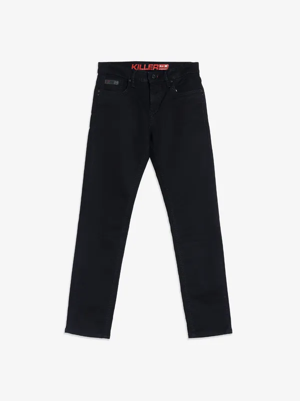 Killer solid slim fit black jeans-G3-MJE4850 | United States