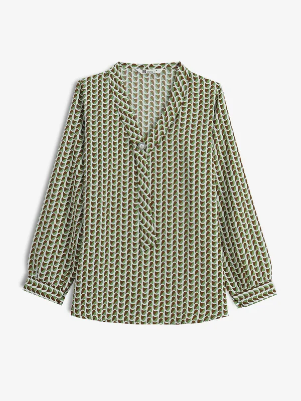 Latest green printed top-G3-WTO5051 | United States