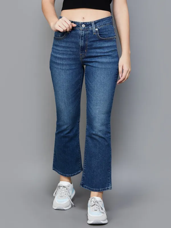 LEVIS blue denim bootcut jeans-G3-WJJ01012 | United States