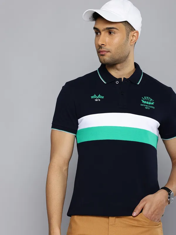 LEVIS color block pattern t-shirt in cotton -G3-MTS19213 | United...