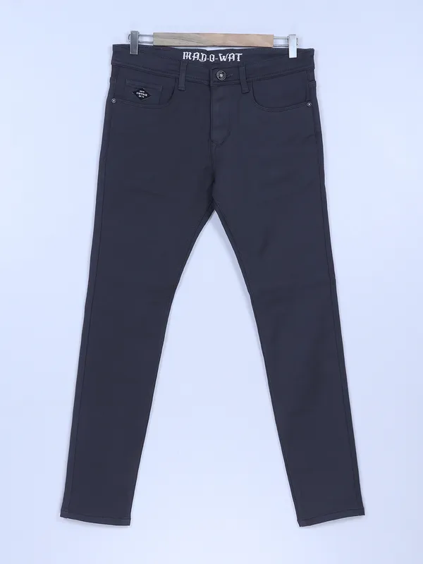 Mad O Wat navy jeans in solid-G3-MJE4099 | United States