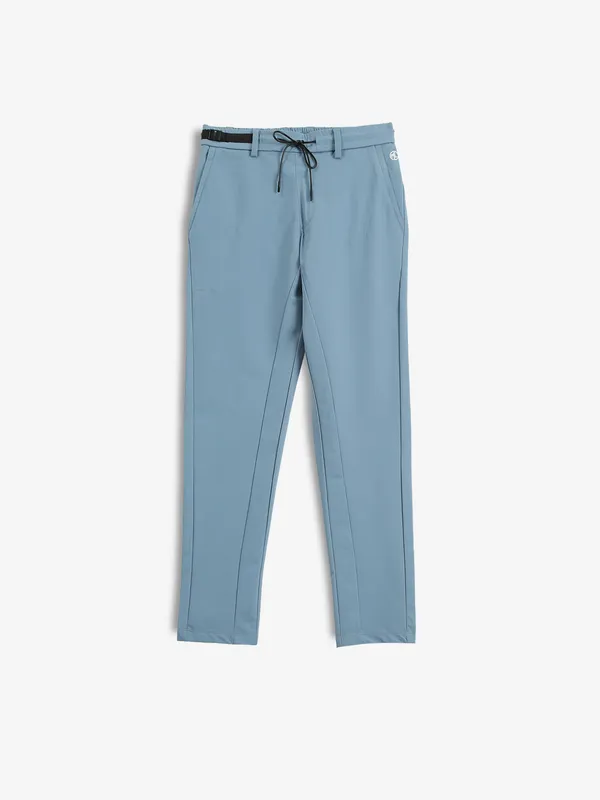 MAML light blue solid track pant-G3-MTP0578 | United States