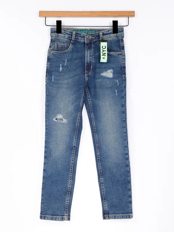 Ruff dark blue boys jeans-G3-BJE0878 | United States