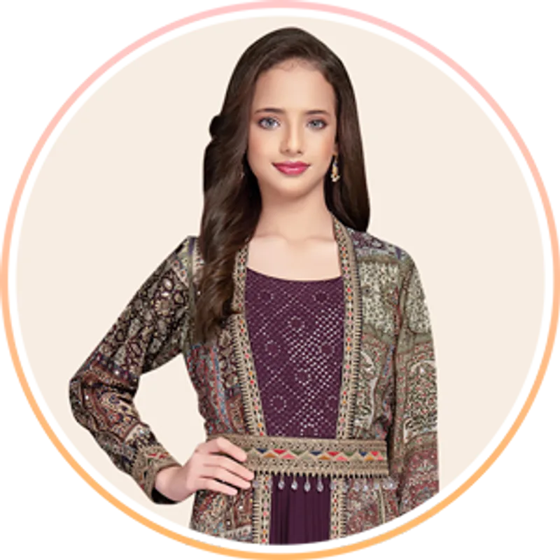 Shop Girls Georgette Salwar Suits | Lightweight Festive Collection...