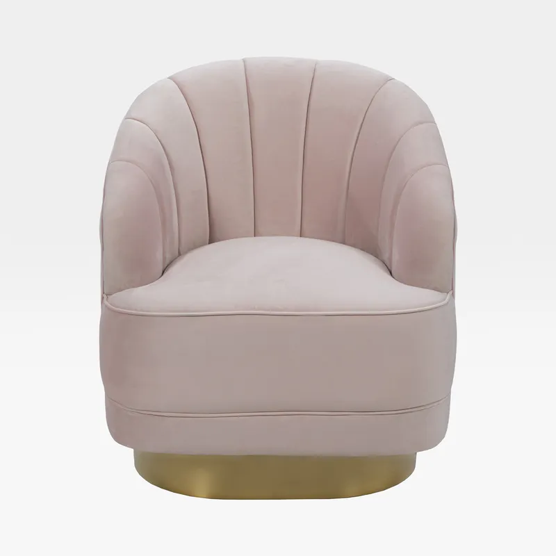 Shop SPOON swivel dressing table chair pink Online 667357