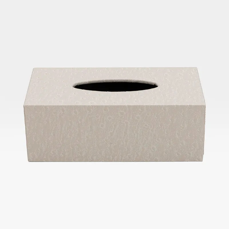 Shop PEACOCK tissue box beige 14x25cm Online 683184 United