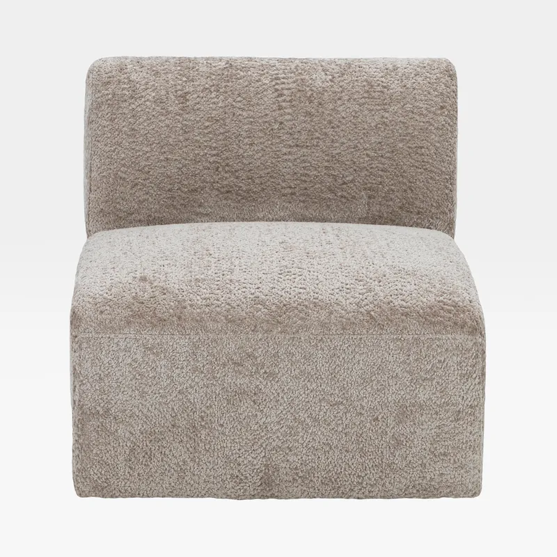 Shop SYDNEY armless modular chair taupe Online | 684626 | United...