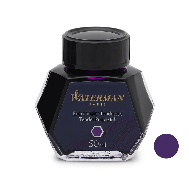 Buy Waterman Tender Purple Ink Bottle Online-William Penn