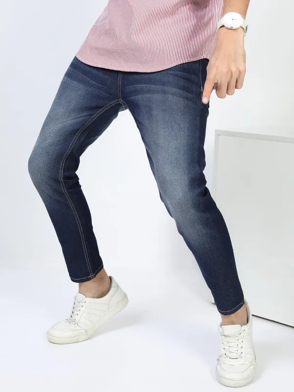 Ketch Men Indigo Skinny Fit Stretchable Jeans