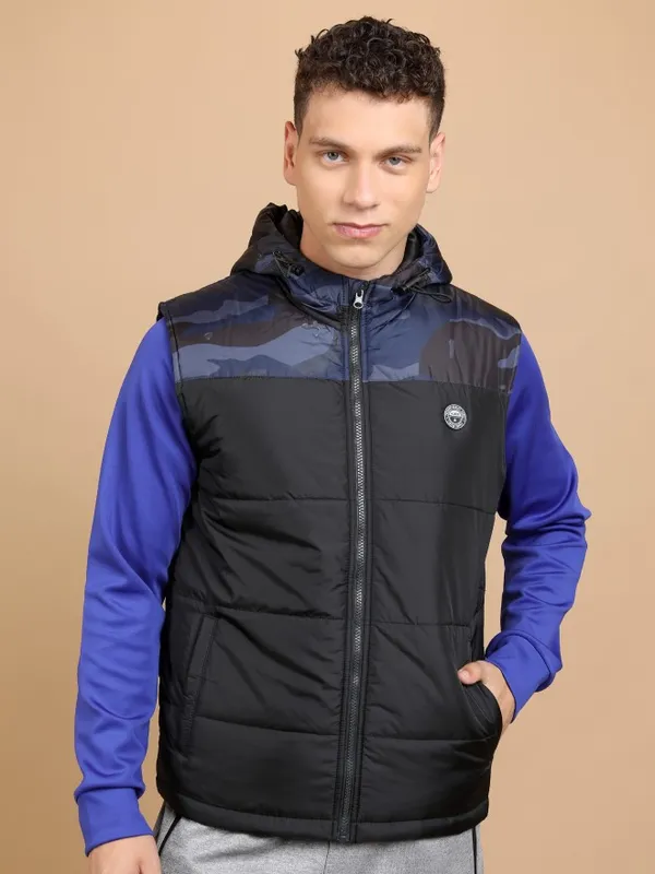 Buy Highlander Black Puffer Jacket for Men Online at Rs.949 - Ketch