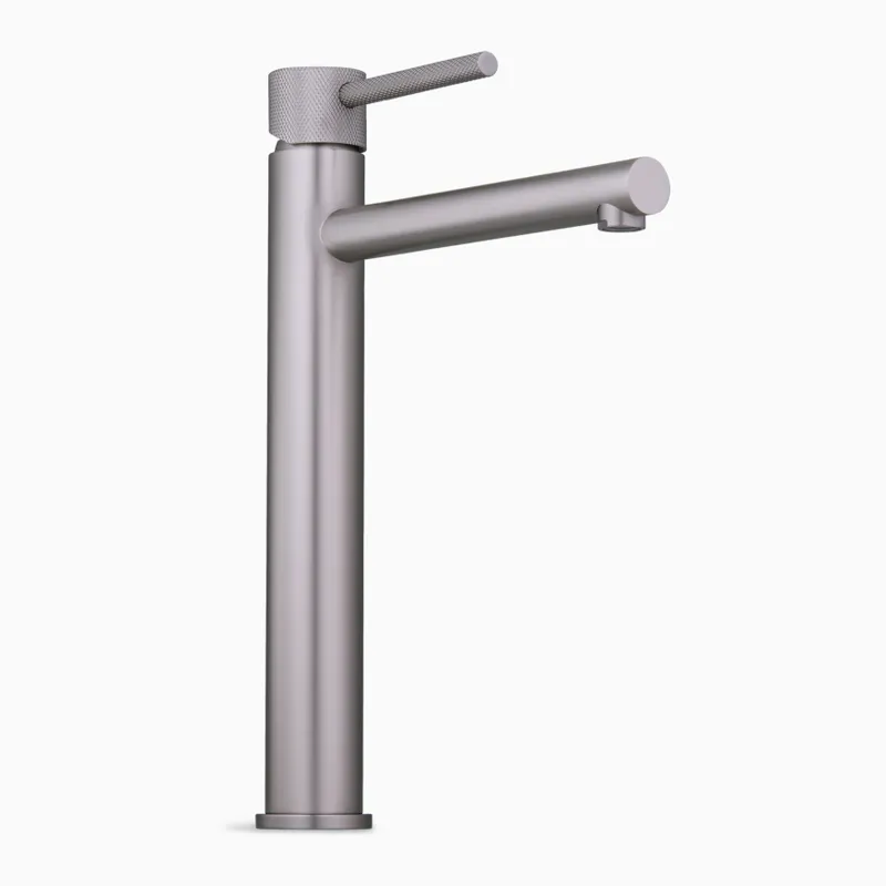 Shop Matte Black Single Lever Counter Basin Mixer Grey online