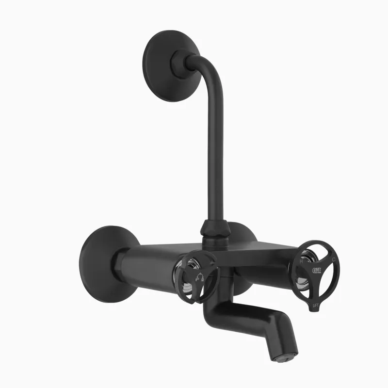 Shop Matte Single Lever Wall Mixer Telephonic online from Gravity Bath