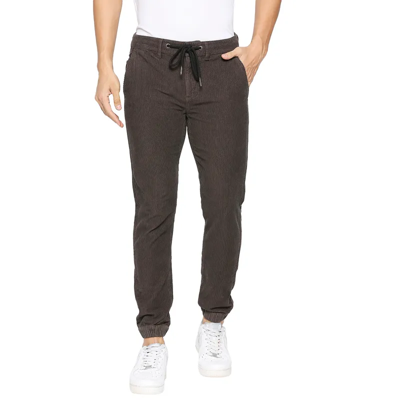 Being Human Men Jogger Fit Denim-Charcoal