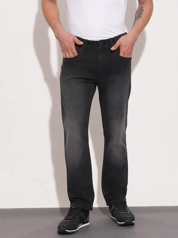 BEING HUMAN GARMENTS-MENS-BOTTOM-DENIM GREY TONE