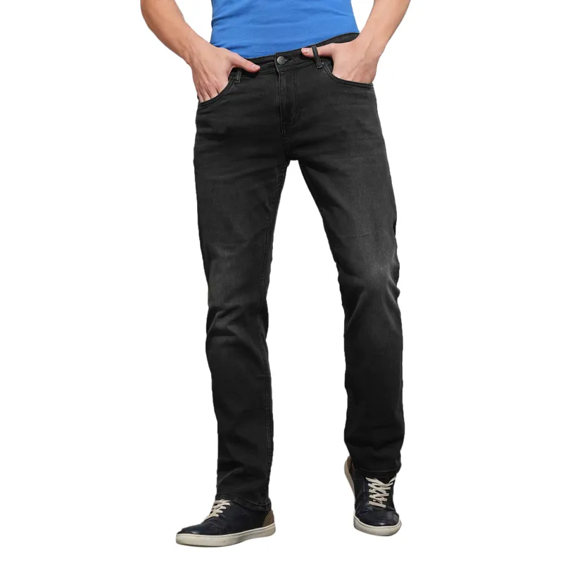 Being Human Mens-Bottom Denim Grey Tone