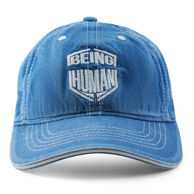 Being Human Men Indigo Caps