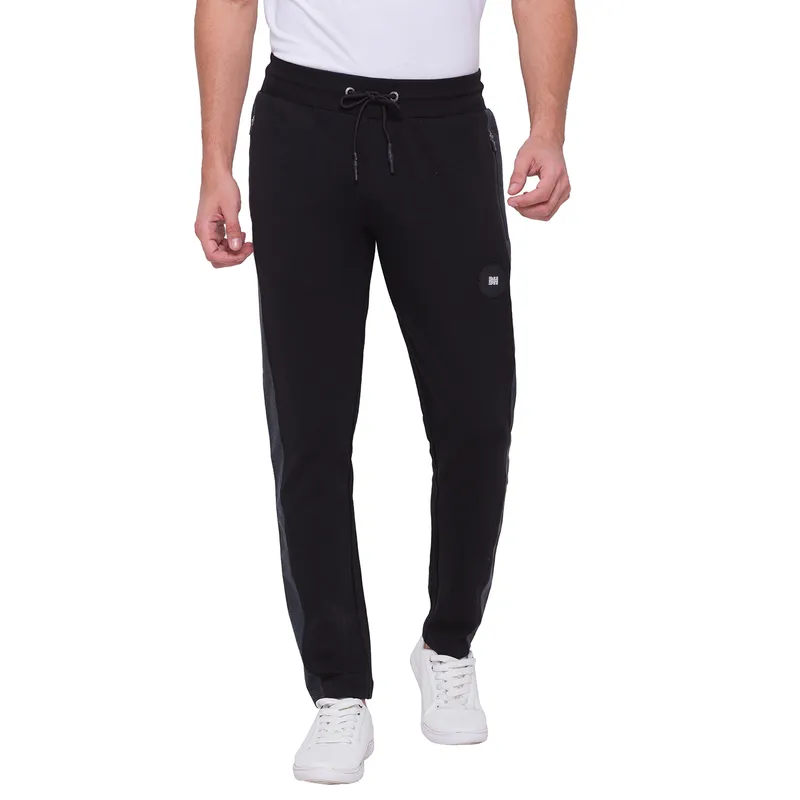 Being Human Men Regular Fit Track-Black