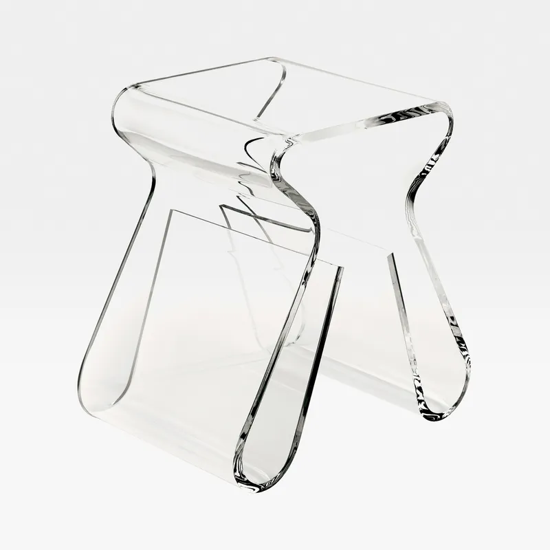 Shop MAGINO stool clear - 43x42cm Online | 409233 | United Arab...