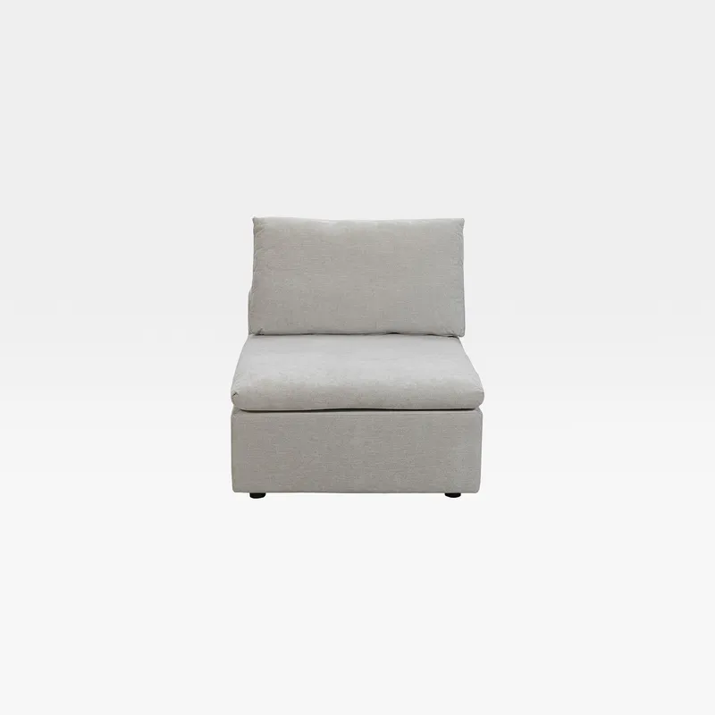 Shop LIGHT armless modular chair natural Online | 690527 | United...