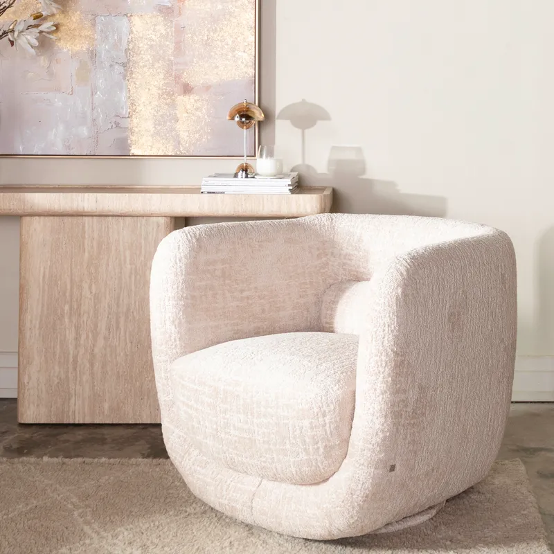 Shop OREO swivel chair natural Online | 692606 | United Arab Emirates